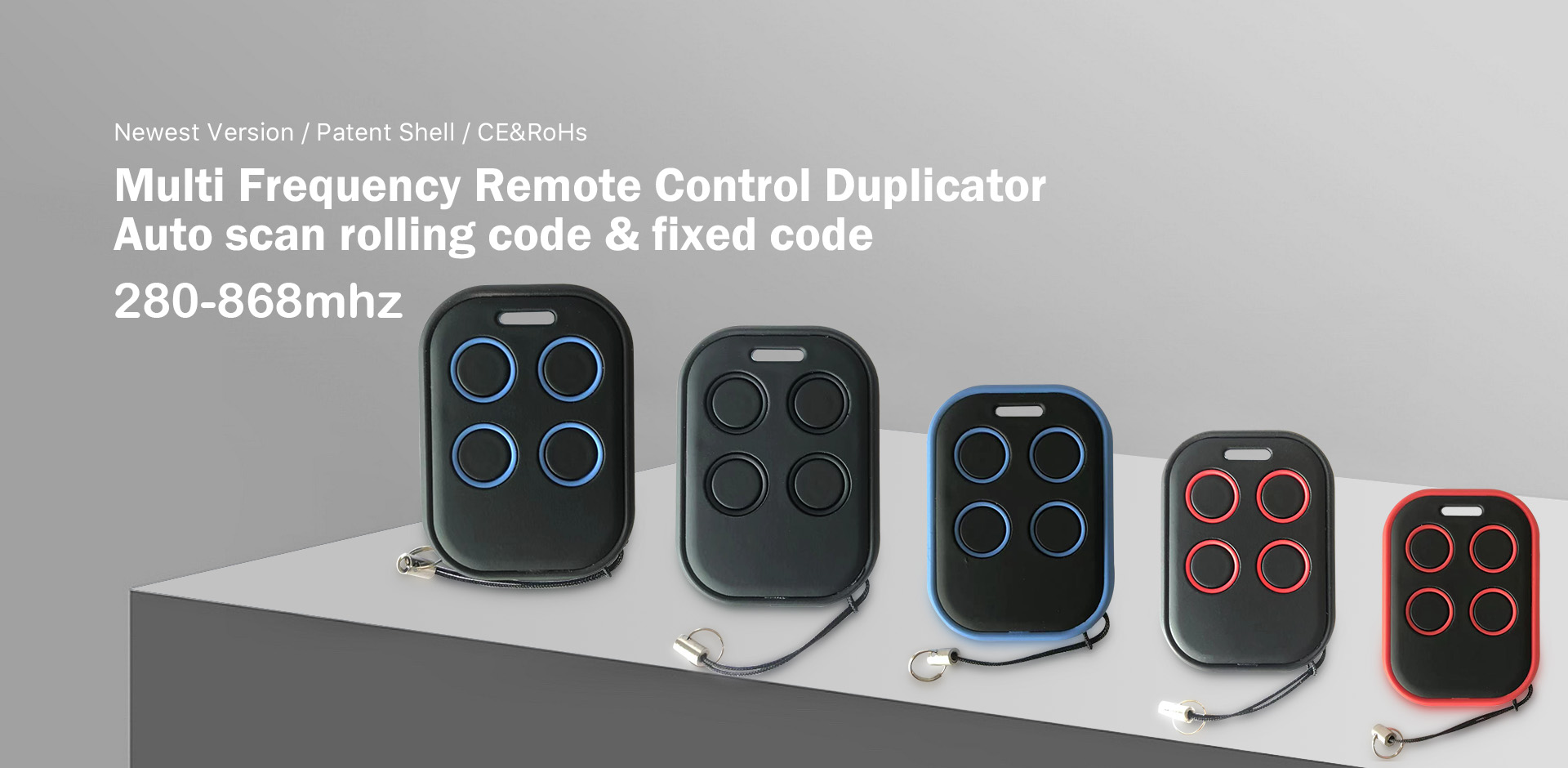 Runking Technology Co.,Ltd.|garage door rf remote controls|remote control duplicator|receiver kits